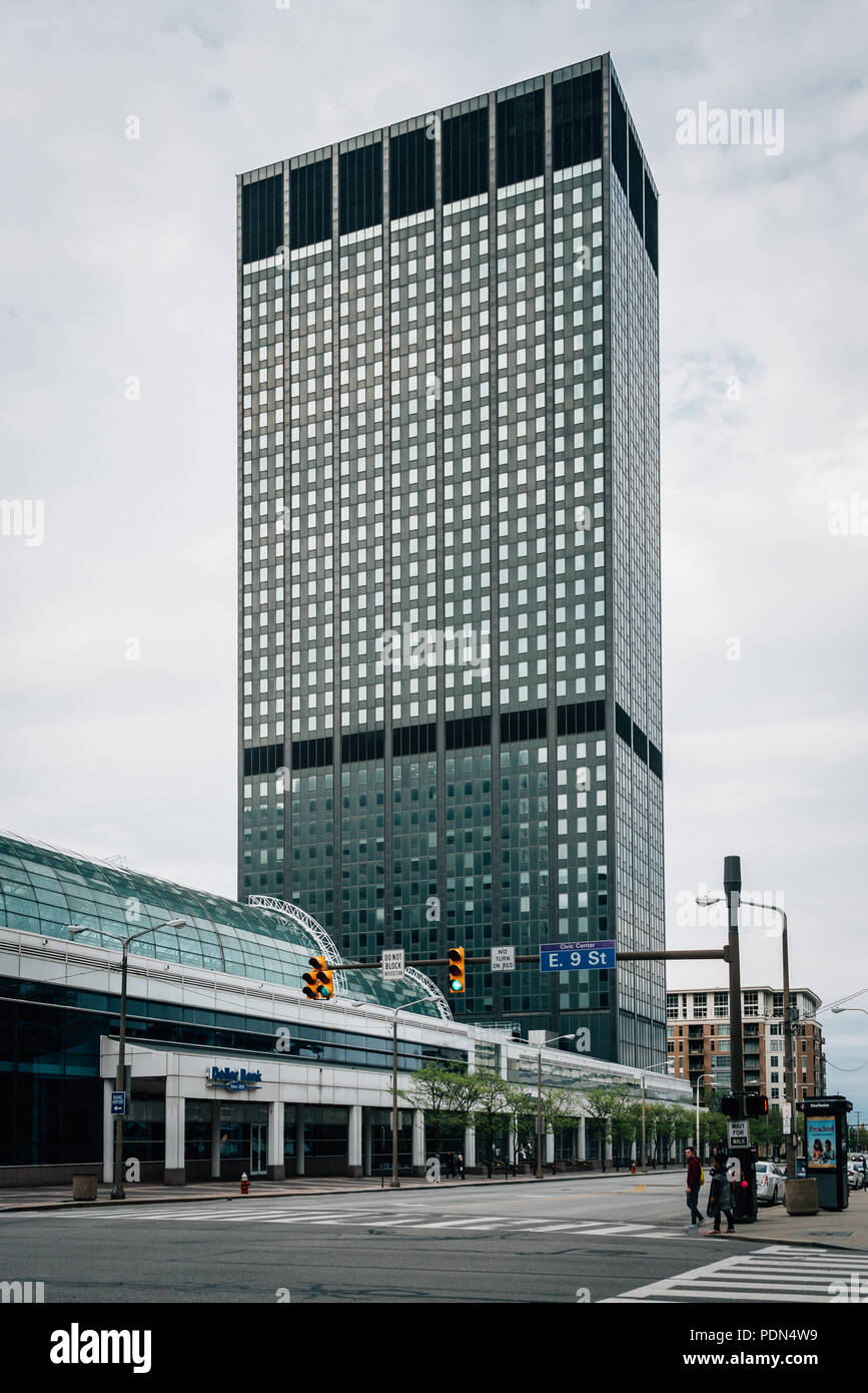 Cleveland tower at erieview hi-res stock photography and images - Alamy