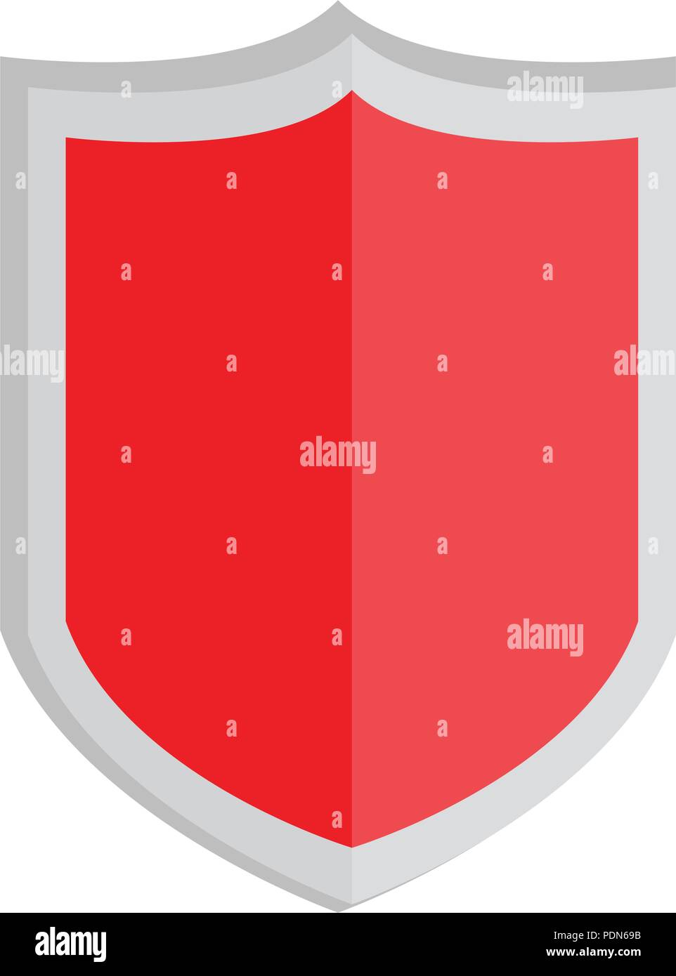 Empty heraldic shield Stock Vector Images - Alamy