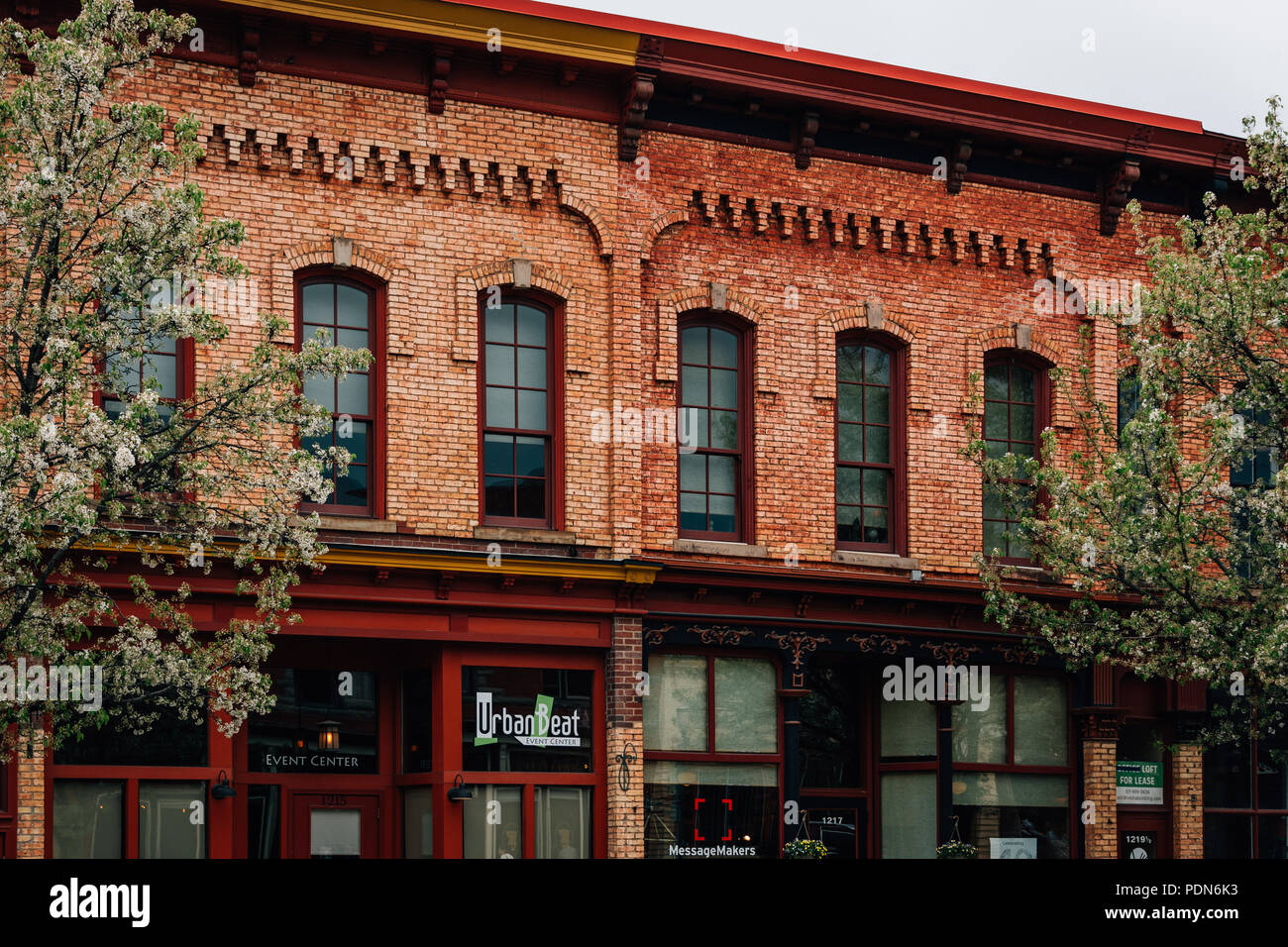 Old Town, in Lansing, Michigan Stock Photo - Alamy