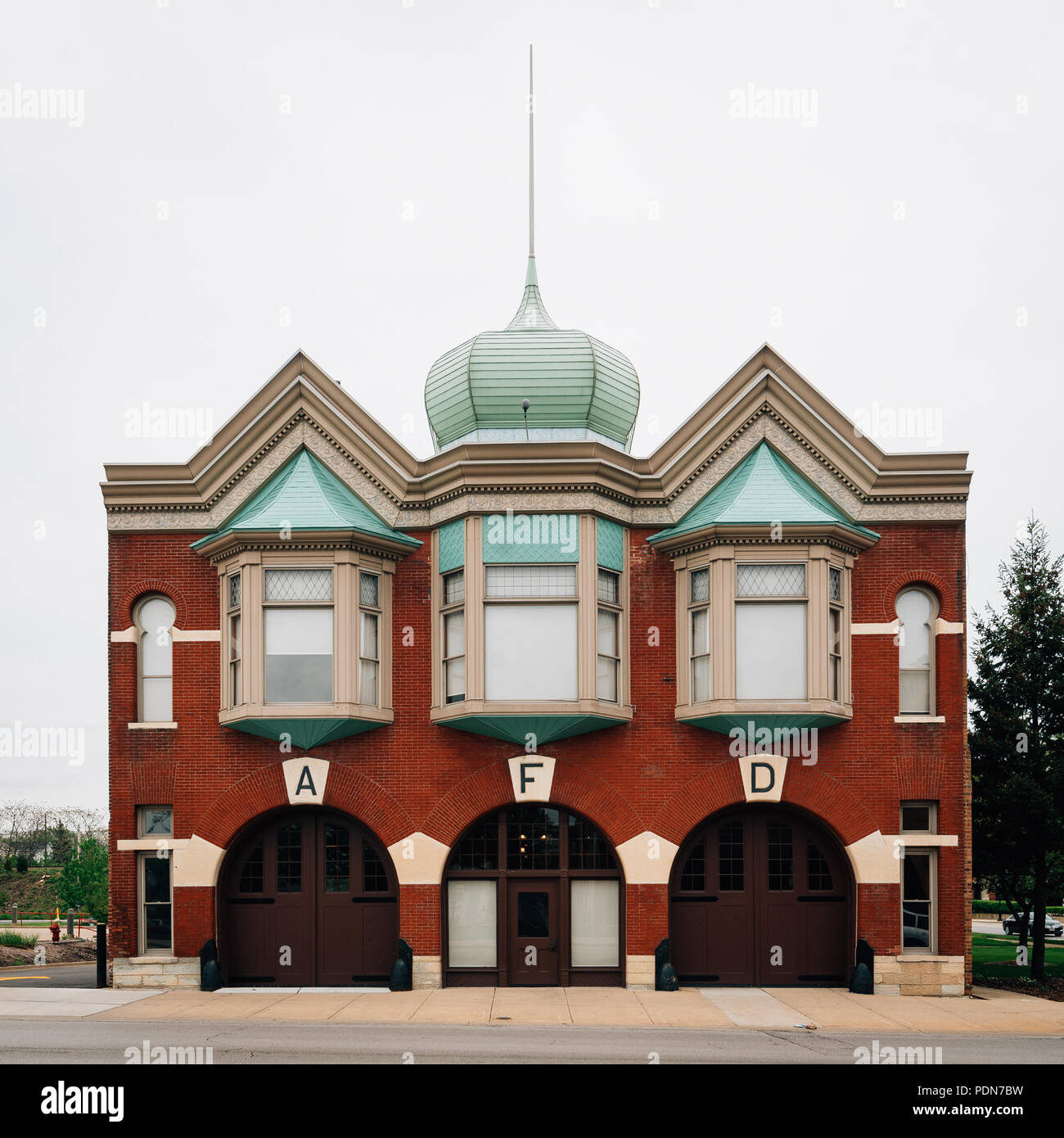 The Aurora Fire Department, in Aurora, Illinois Stock Photo - Alamy