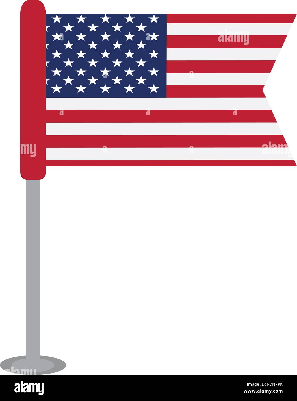 United states map pin Stock Vector Images - Alamy