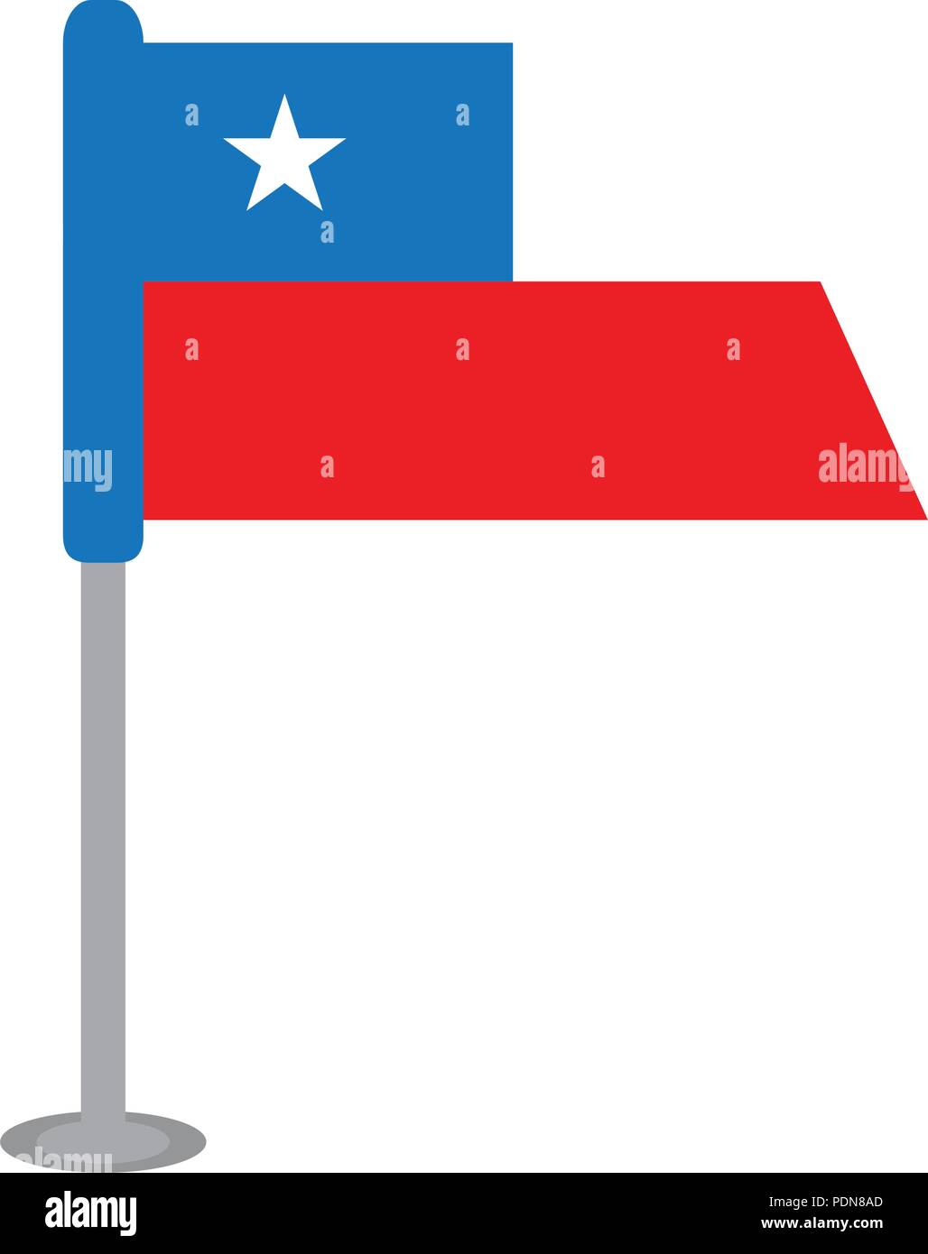 Chile map pin hi-res stock photography and images - Alamy