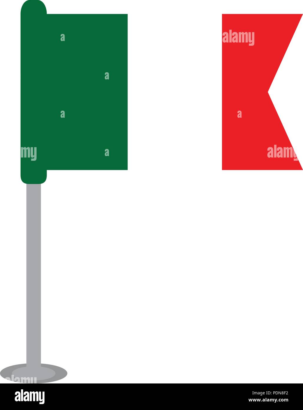 Mexican map isolated icon Stock Vector Images - Alamy