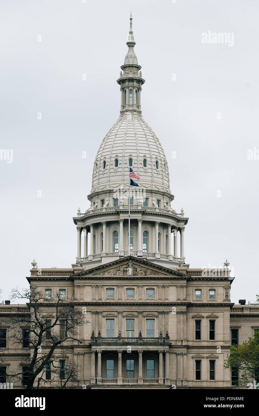 Michigan lansing capitol hi-res stock photography and images - Alamy