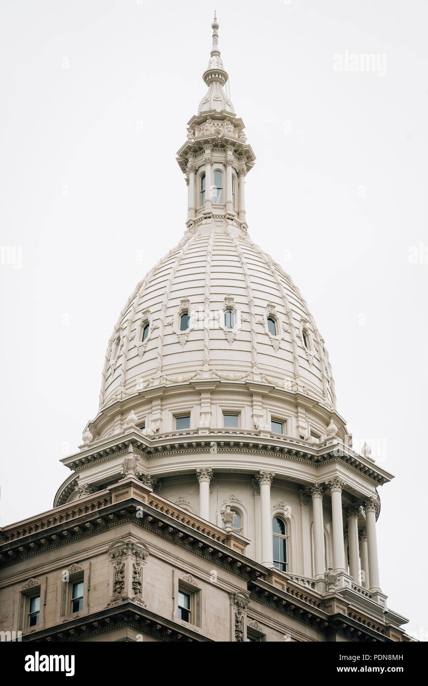 Michigan capitol building hi-res stock photography and images - Alamy