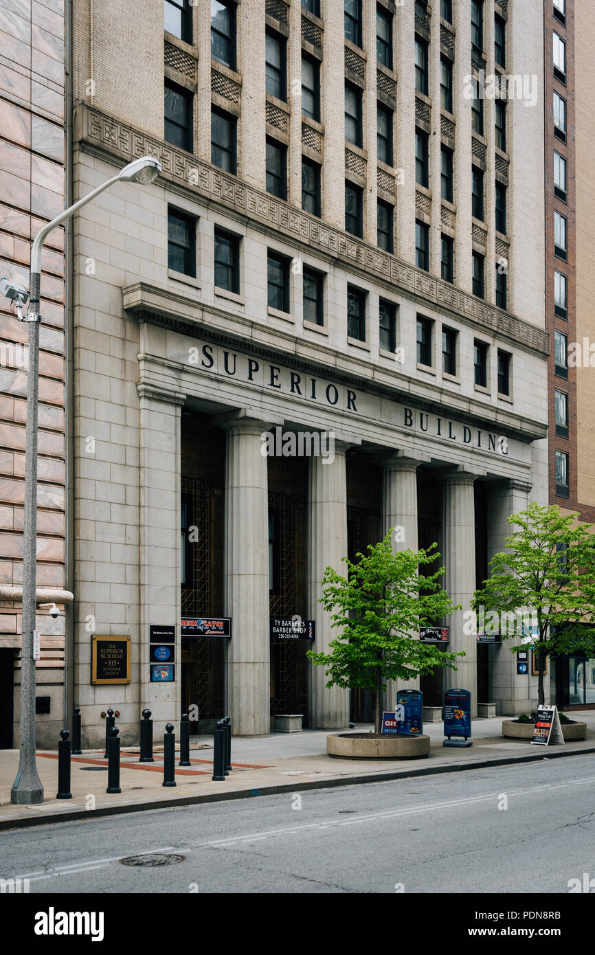 The Superior Building in downtown Cleveland, Ohio Stock Photo - Alamy