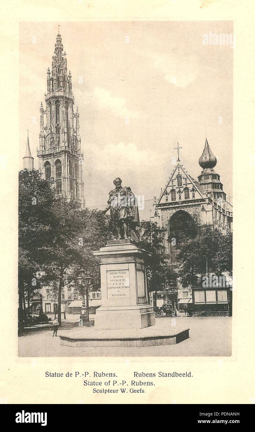 Anvers-BE-1920-Hermans, Visée & Laurent-13 Stock Photo - Alamy