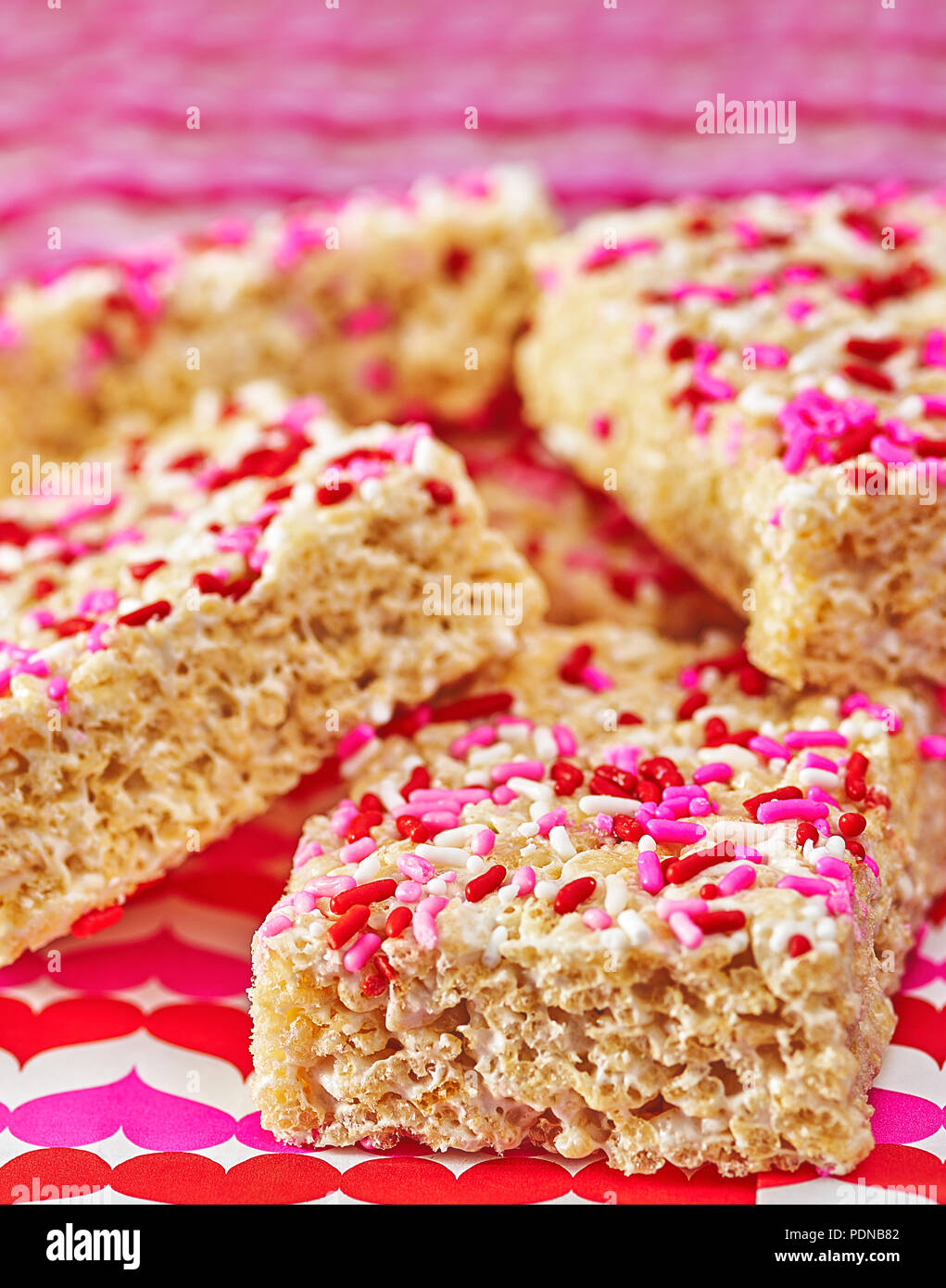 Rice crispy treats hi-res stock photography and images - Alamy