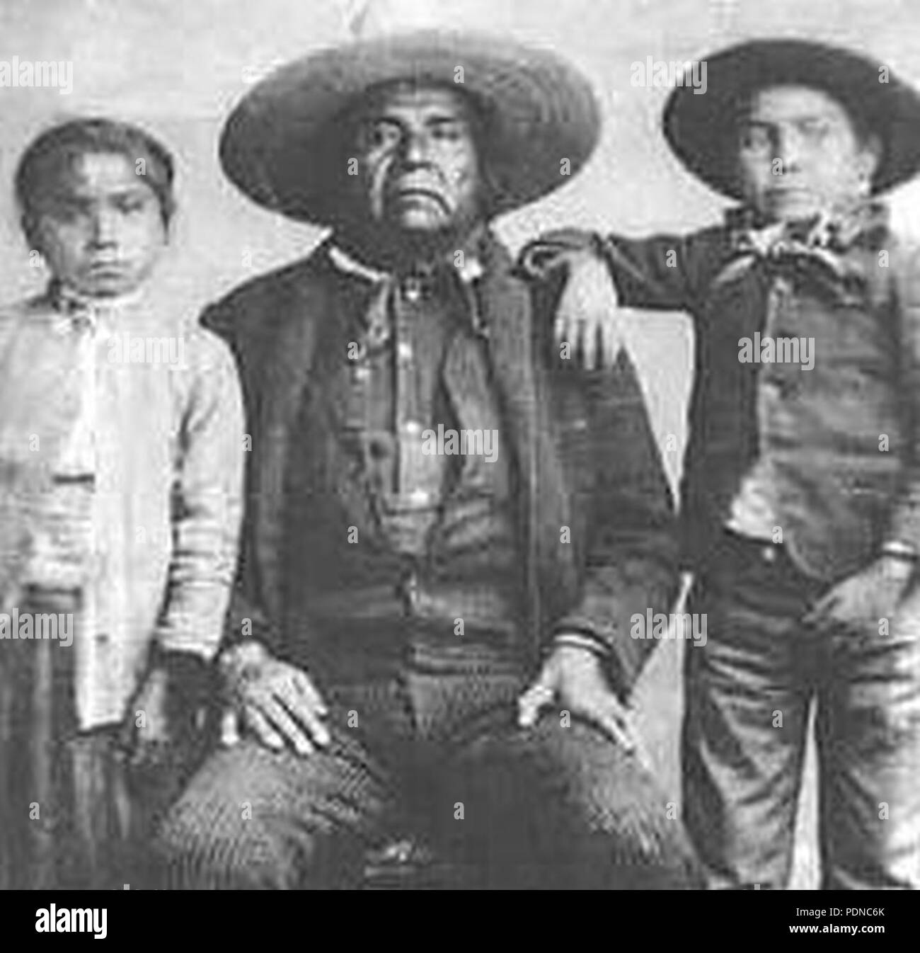 Apache chief Eskiminzin Stock Photo - Alamy