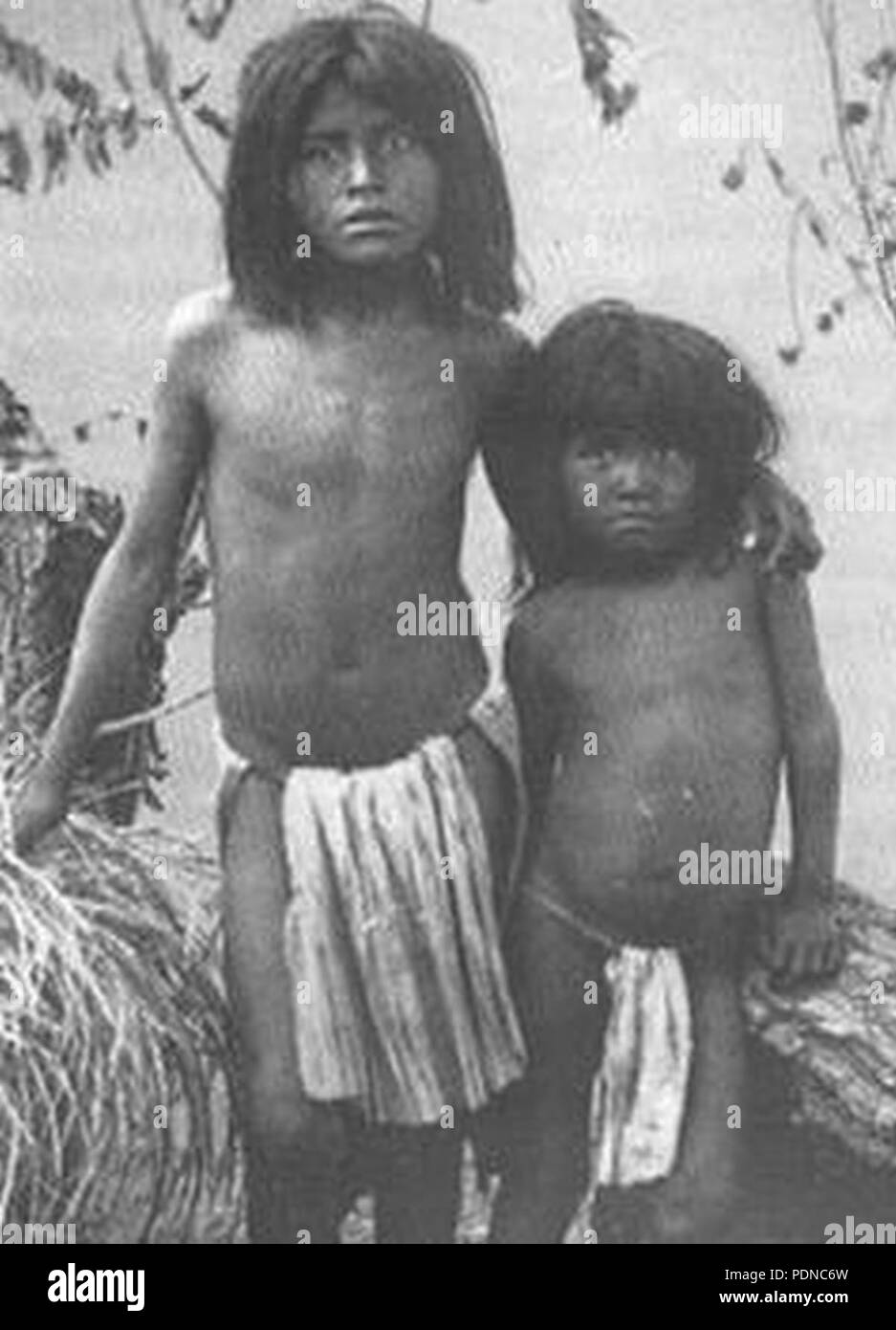 Apache children in 1880 Stock Photo - Alamy