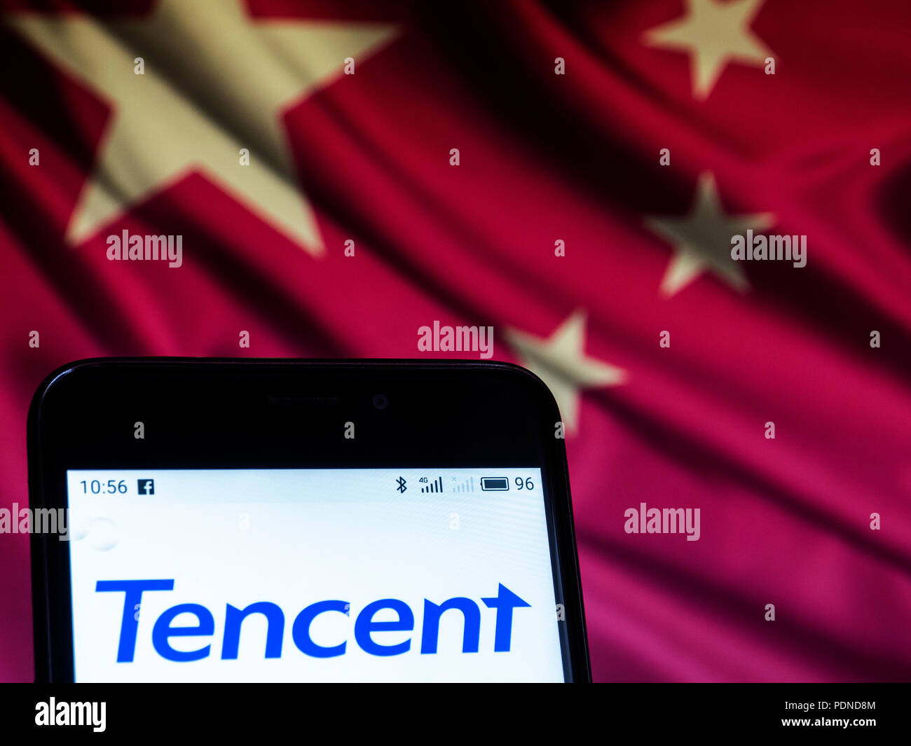Tencent logo hi-res stock photography and images - Alamy