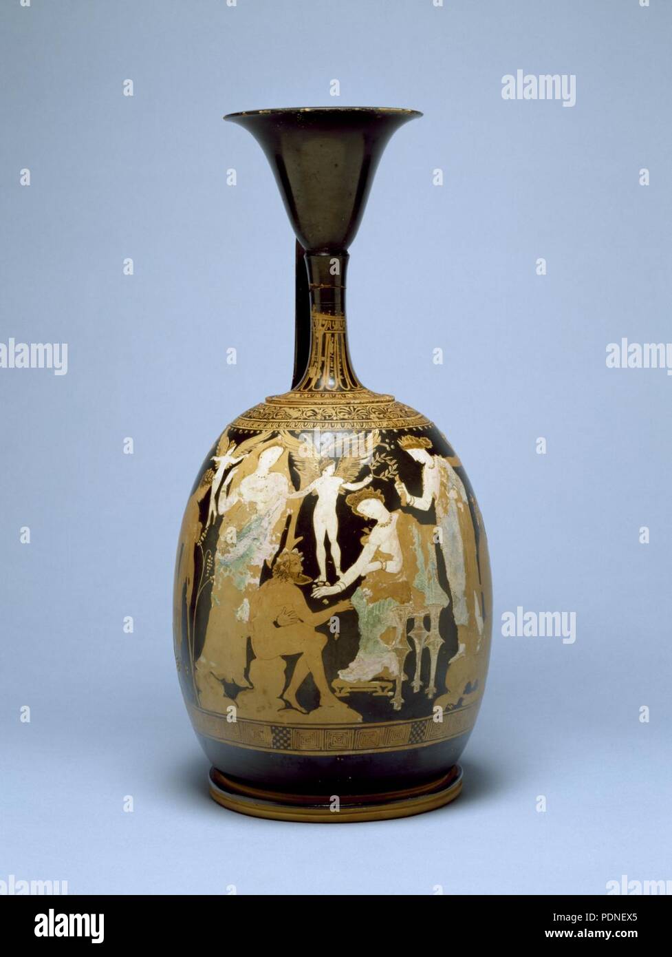 Apollonia Painter - Red-Figure ‘Kerch‘-Style Lekythos Stock Photo - Alamy