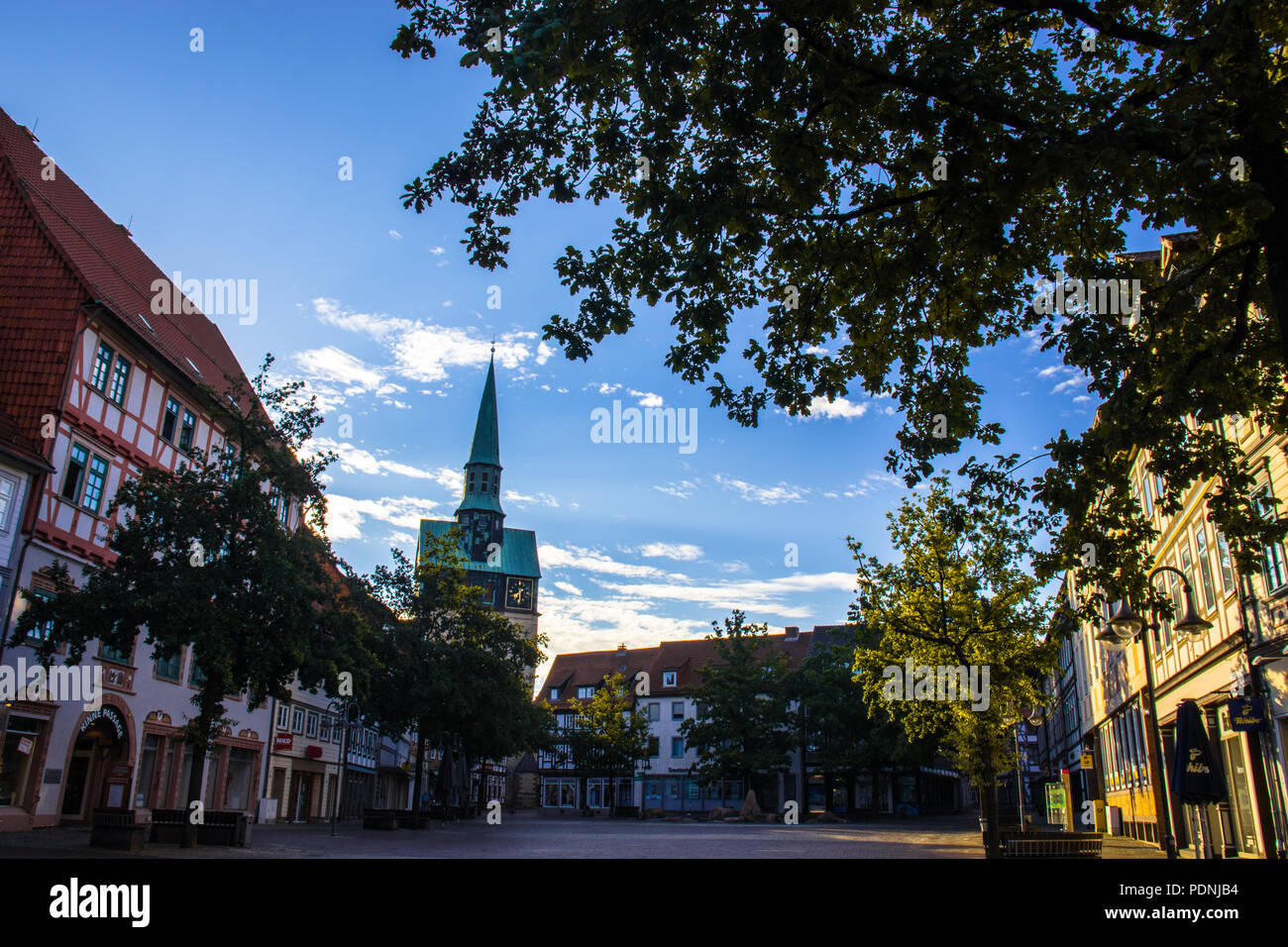 Osterode am Harz Town Stock Photo - Alamy