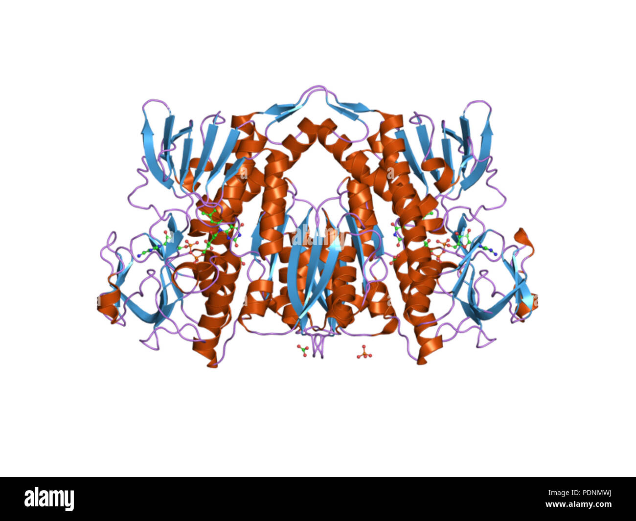 250 PDB 2yqu EBI Stock Photo - Alamy