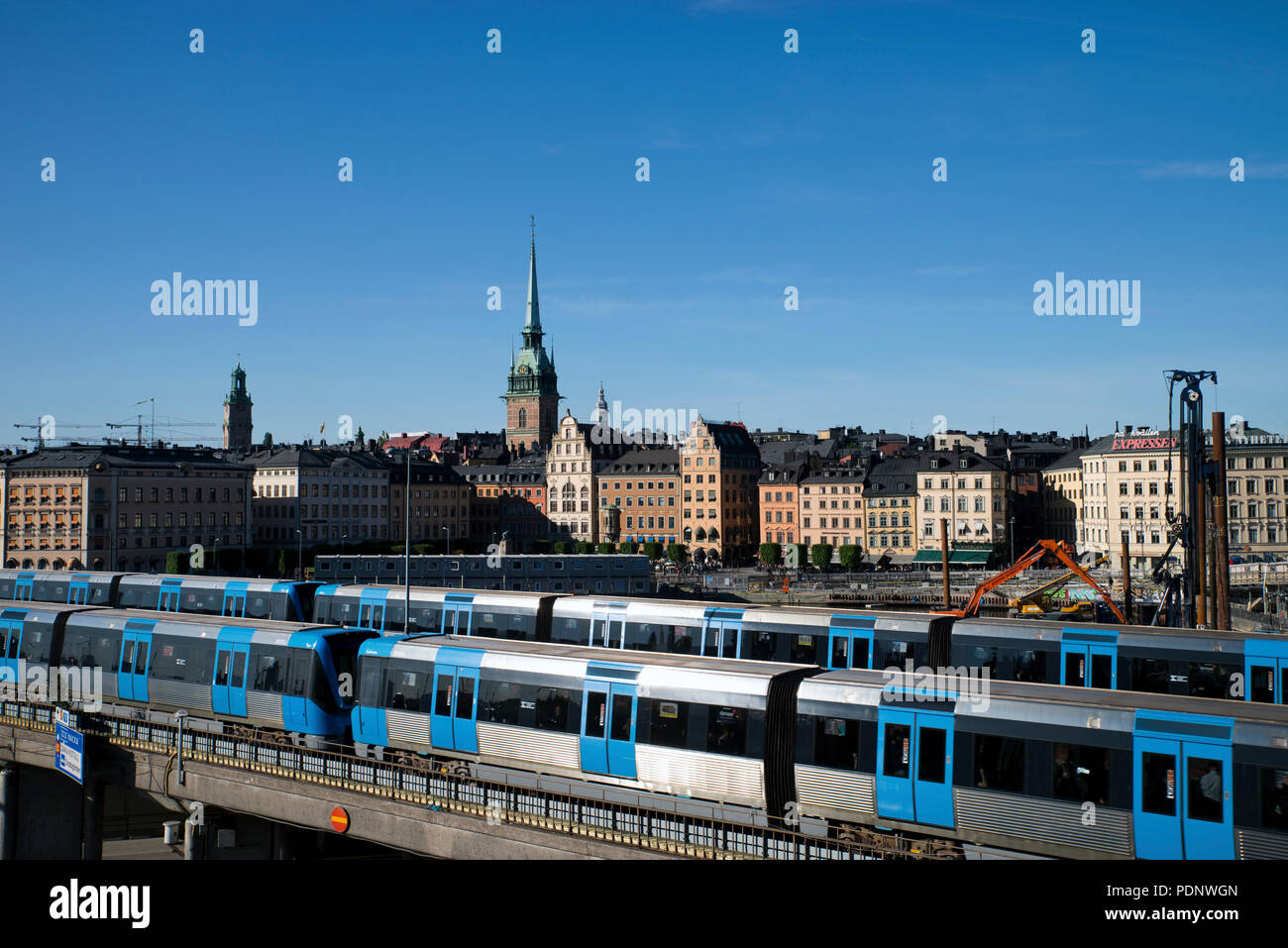 Stockholm train hi-res stock photography and images - Alamy