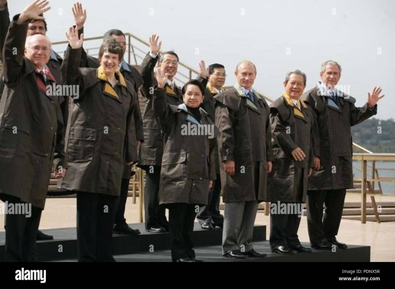 APEC Australia 2007 leaders Stock Photo - Alamy