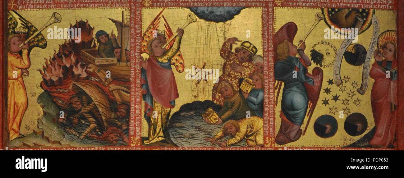 Trumpets apocalypse hi-res stock photography and images - Alamy