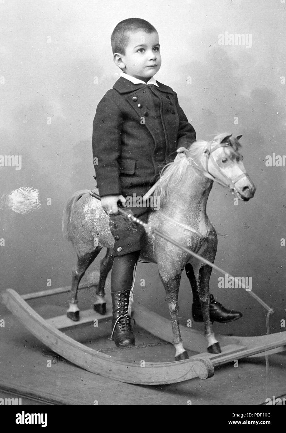 378 Whip, toy, hobby horse, kid, studio, kid Fortepan 12052 Stock Photo ...