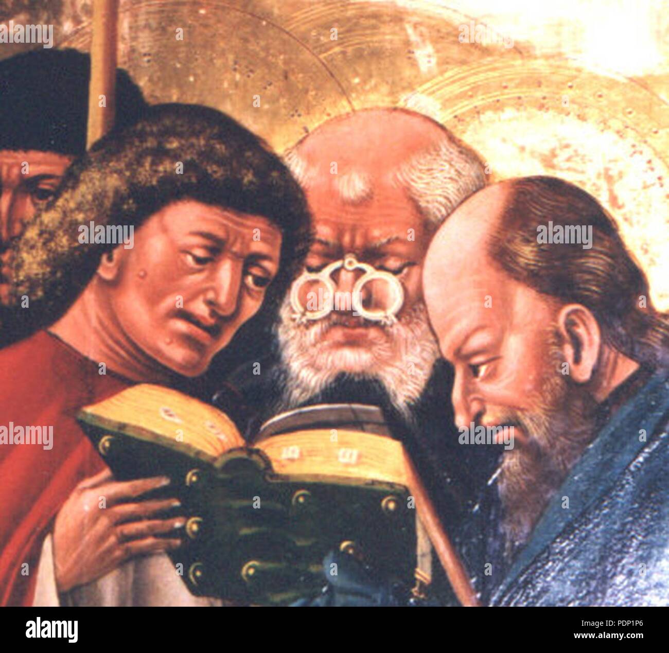 Apostle with glasses (1439 Stock Photo - Alamy