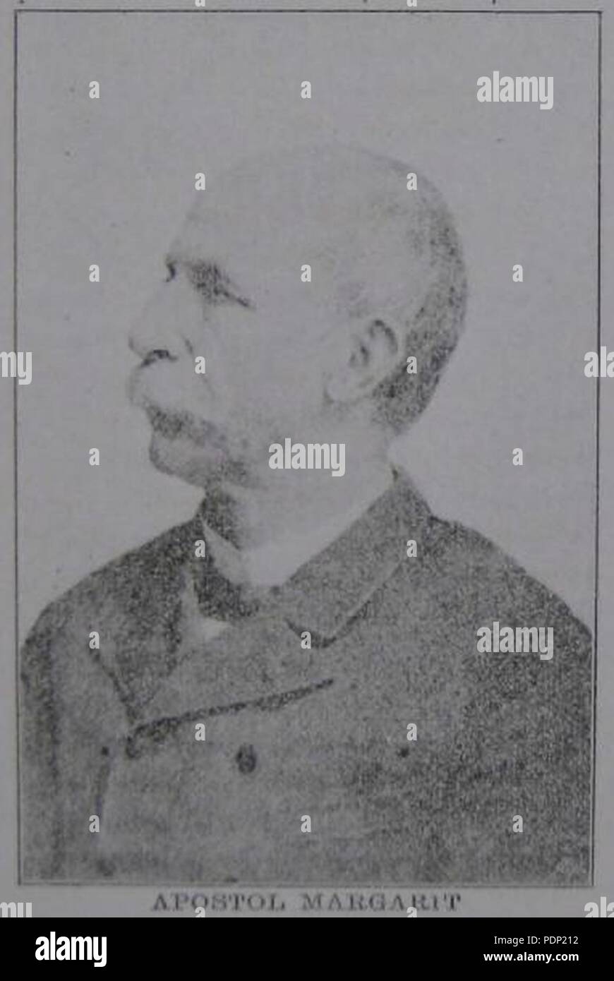 Apostol Margarit Almanach Macedo-Roman 1902 Stock Photo - Alamy