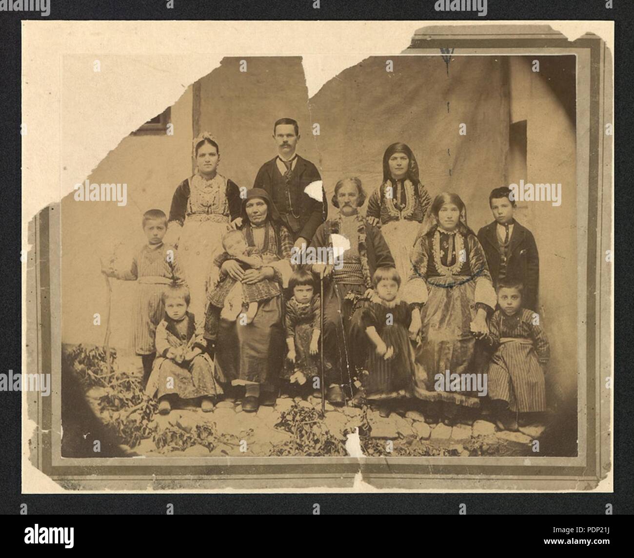 Apostol Matov Petra Chakarova and their Family Stock Photo - Alamy