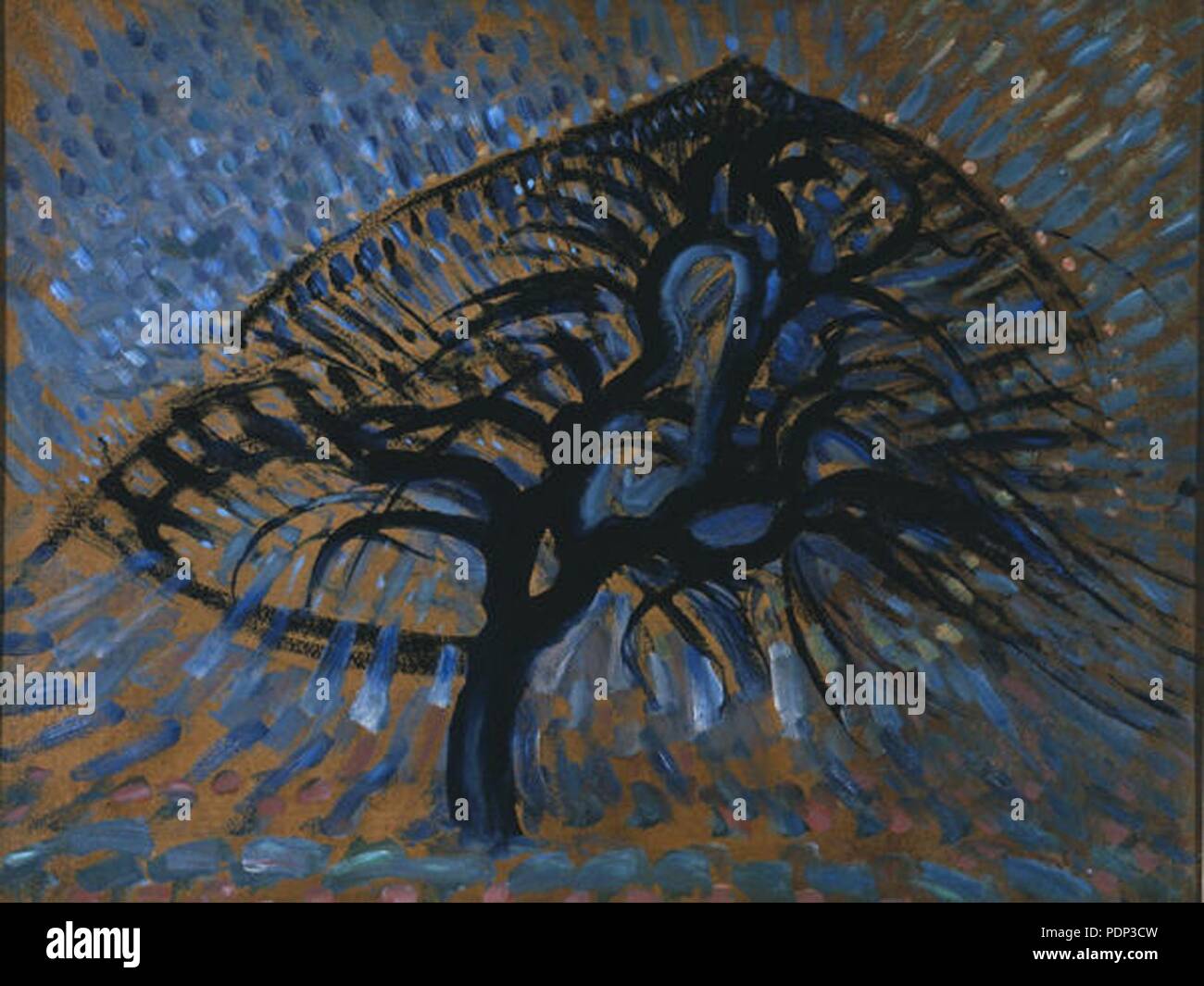 Mondrian tree hi-res stock photography and images - Alamy