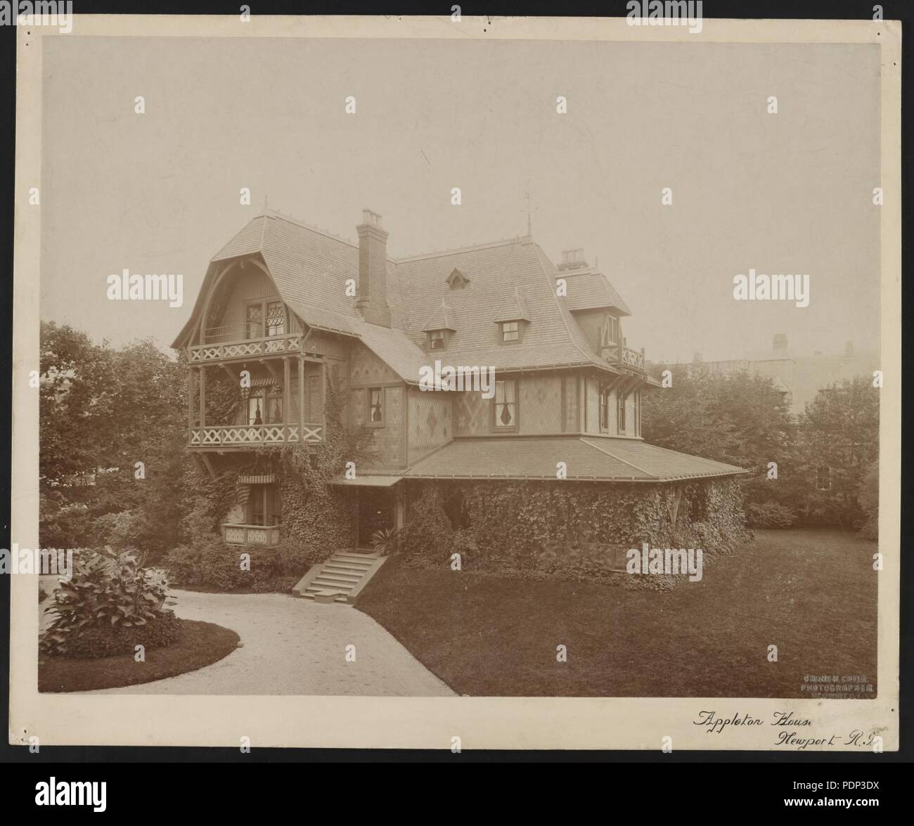 Appleton house, Newport, R.I Stock Photo - Alamy