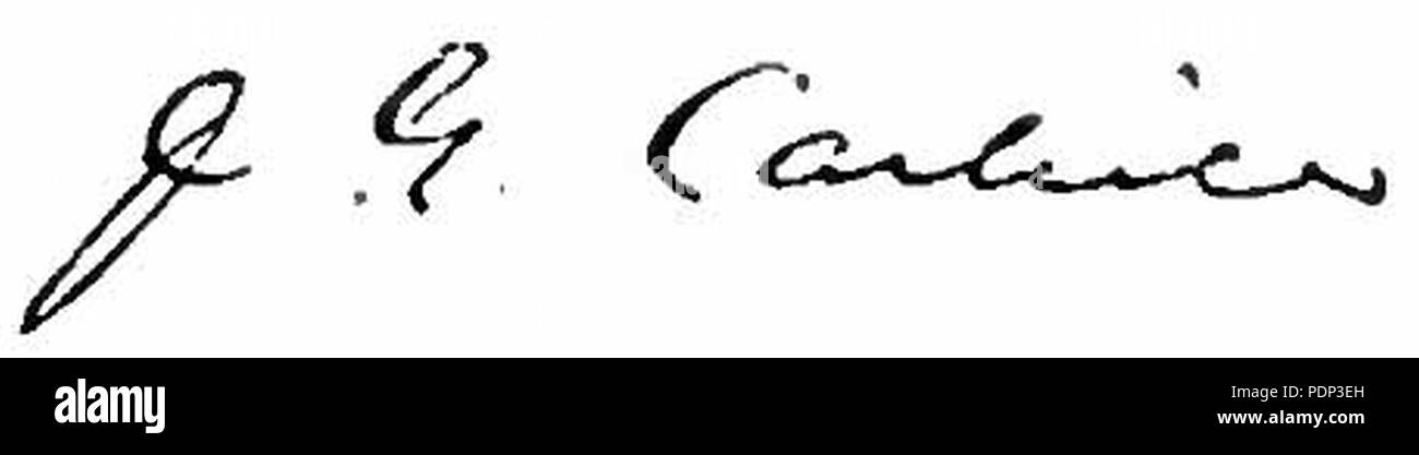 Appletons' Carlisle John Griffin signature Stock Photo - Alamy