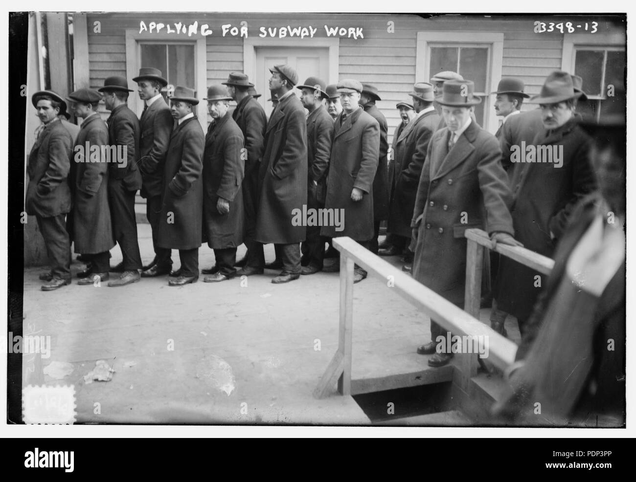 Applying for subway work Stock Photo - Alamy