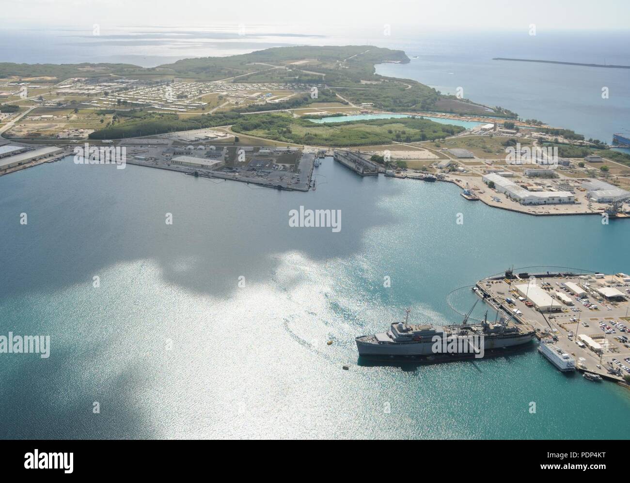 Apra Harbor has seven submarines in port Stock Photo - Alamy