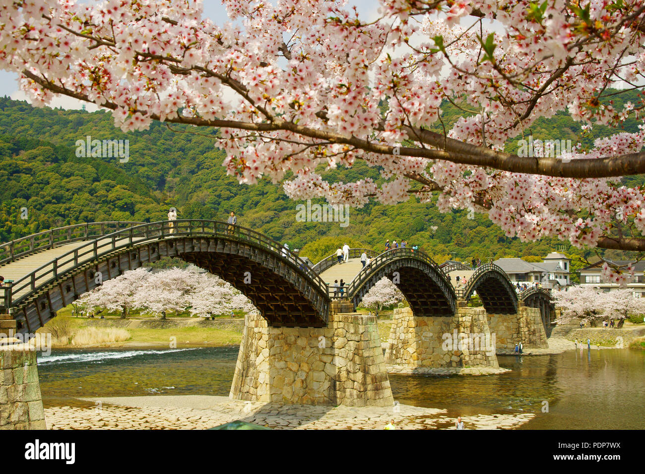Kintai Bridge, Yamaguchi Prefecture, Japan Stock Photo - Alamy
