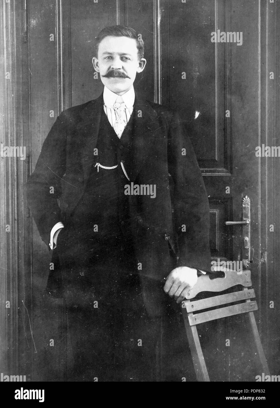 Early 1900s moustache hi-res stock photography and images - Alamy
