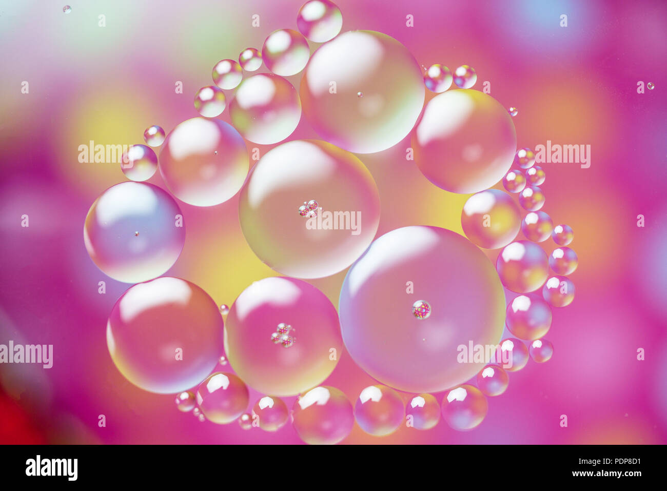 Design of Bubbles Stock Photo - Alamy