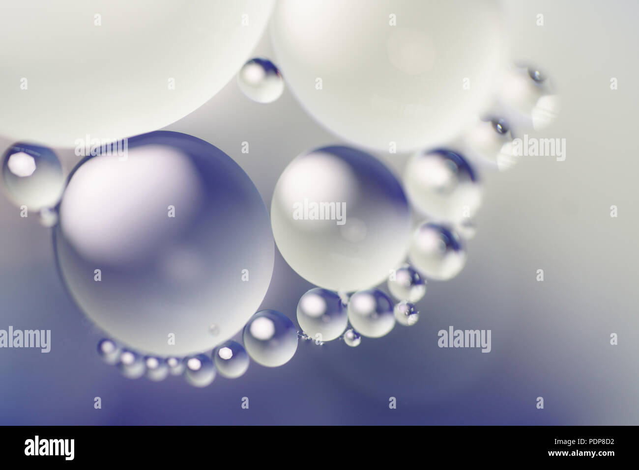 Design of Bubbles Stock Photo - Alamy