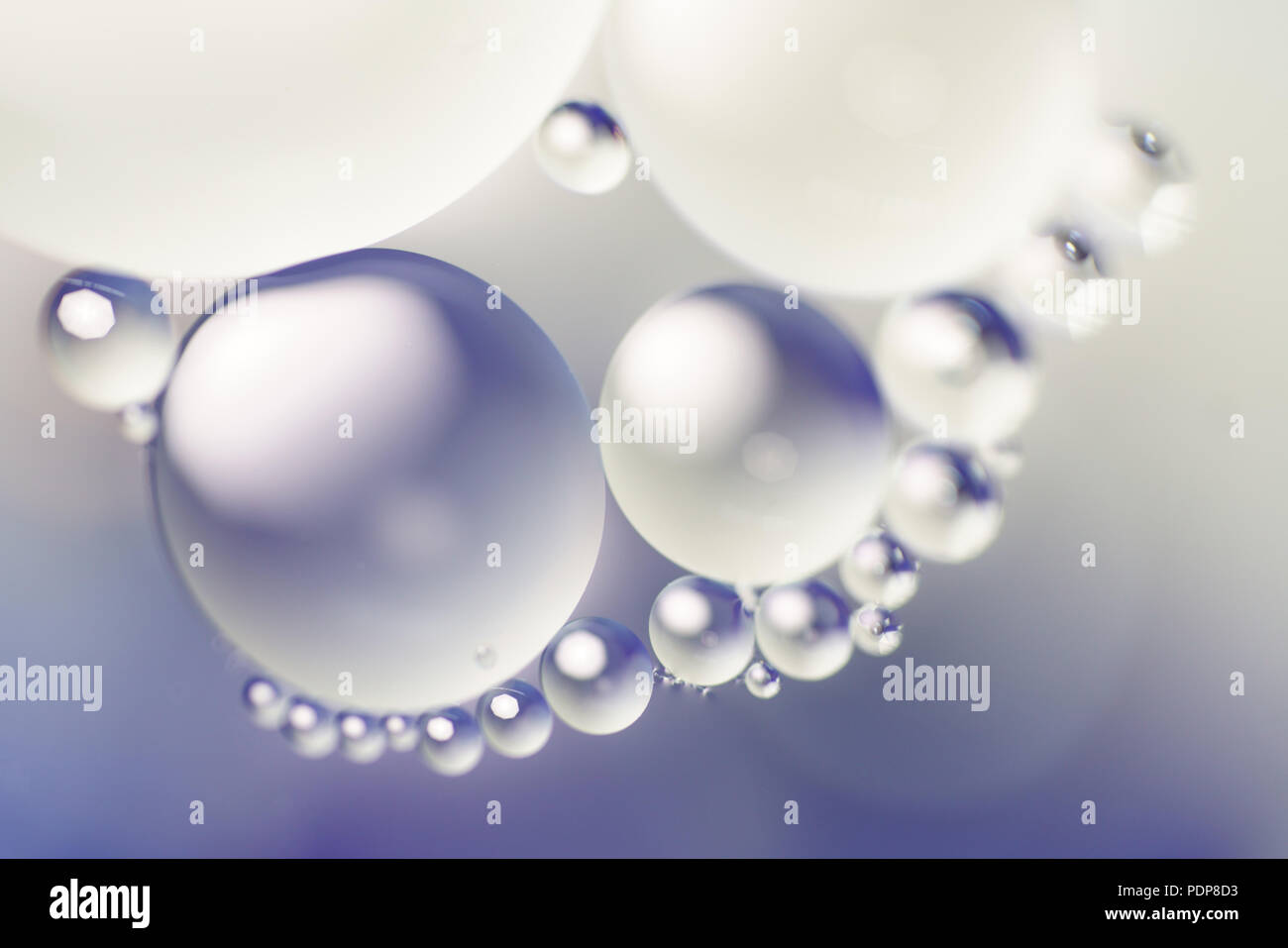 Design of Bubbles Stock Photo - Alamy
