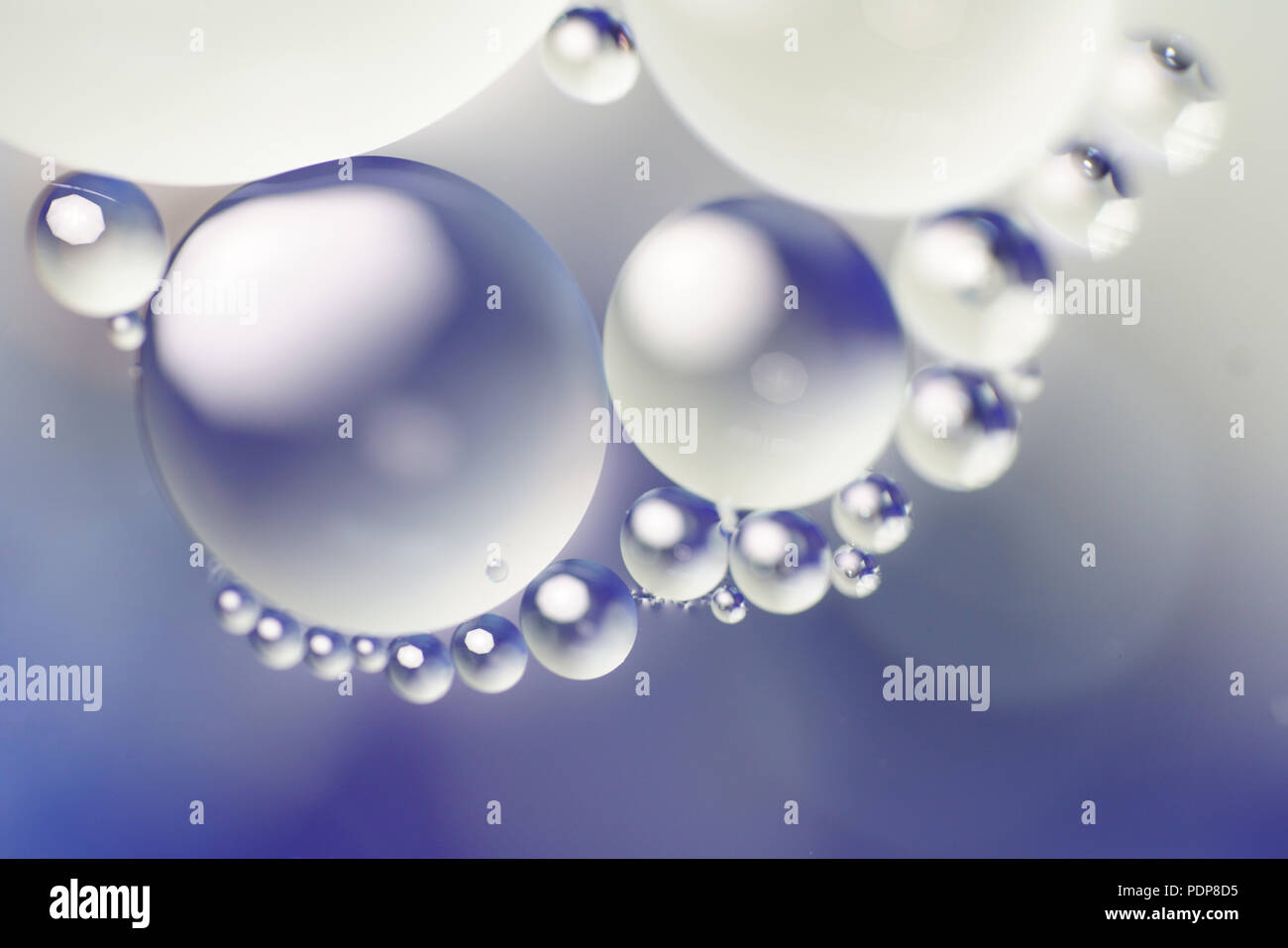 Design of Bubbles Stock Photo - Alamy