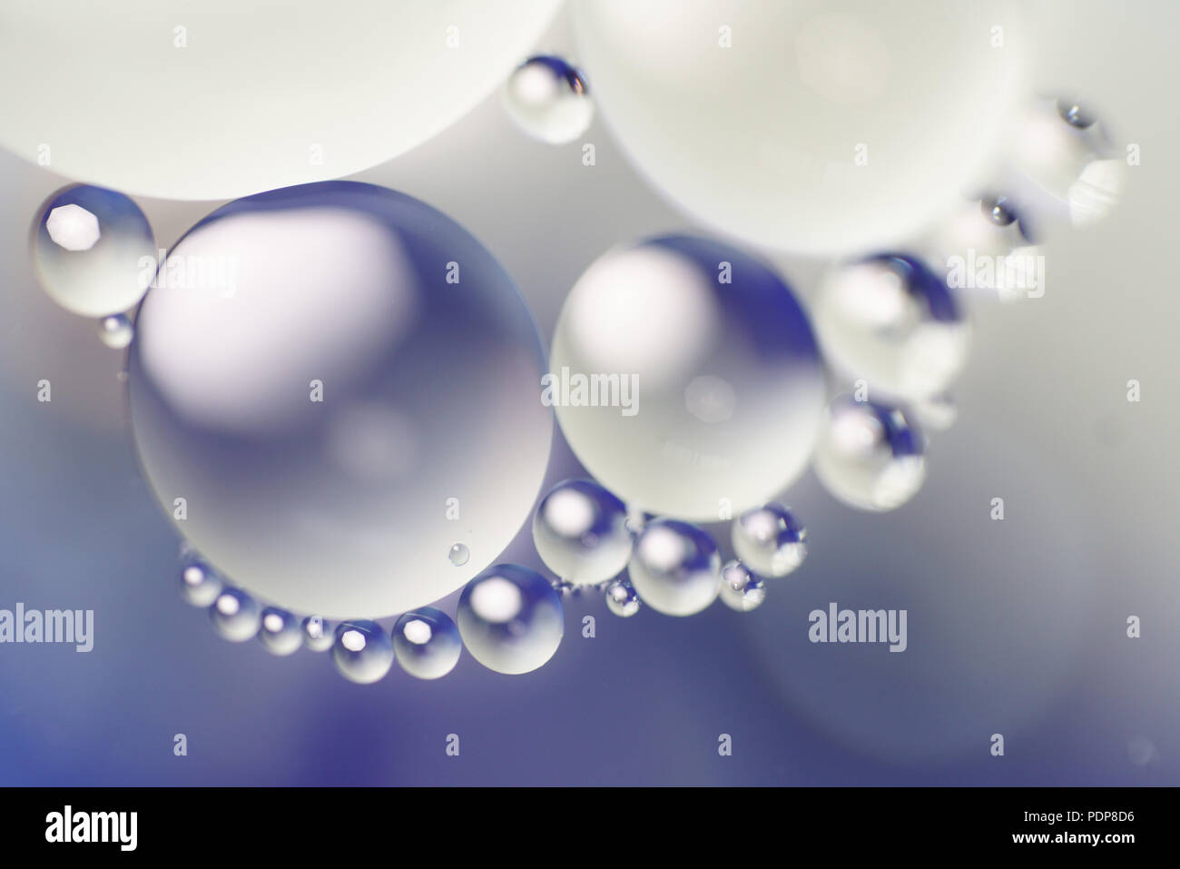 Design of Bubbles Stock Photo - Alamy