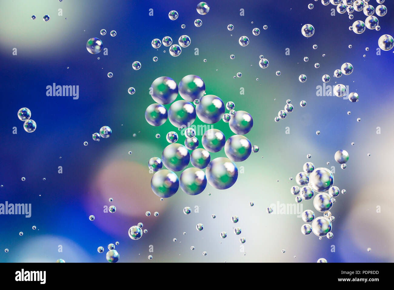 Design of Bubbles Stock Photo - Alamy