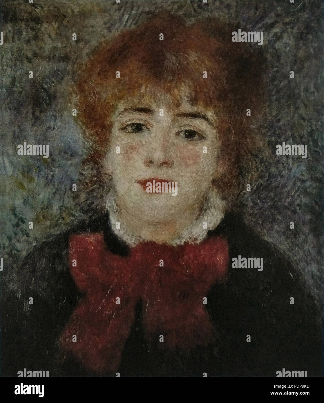 28 Pierre-Auguste Renoir - Jeanne Samary Stock Photo - Alamy