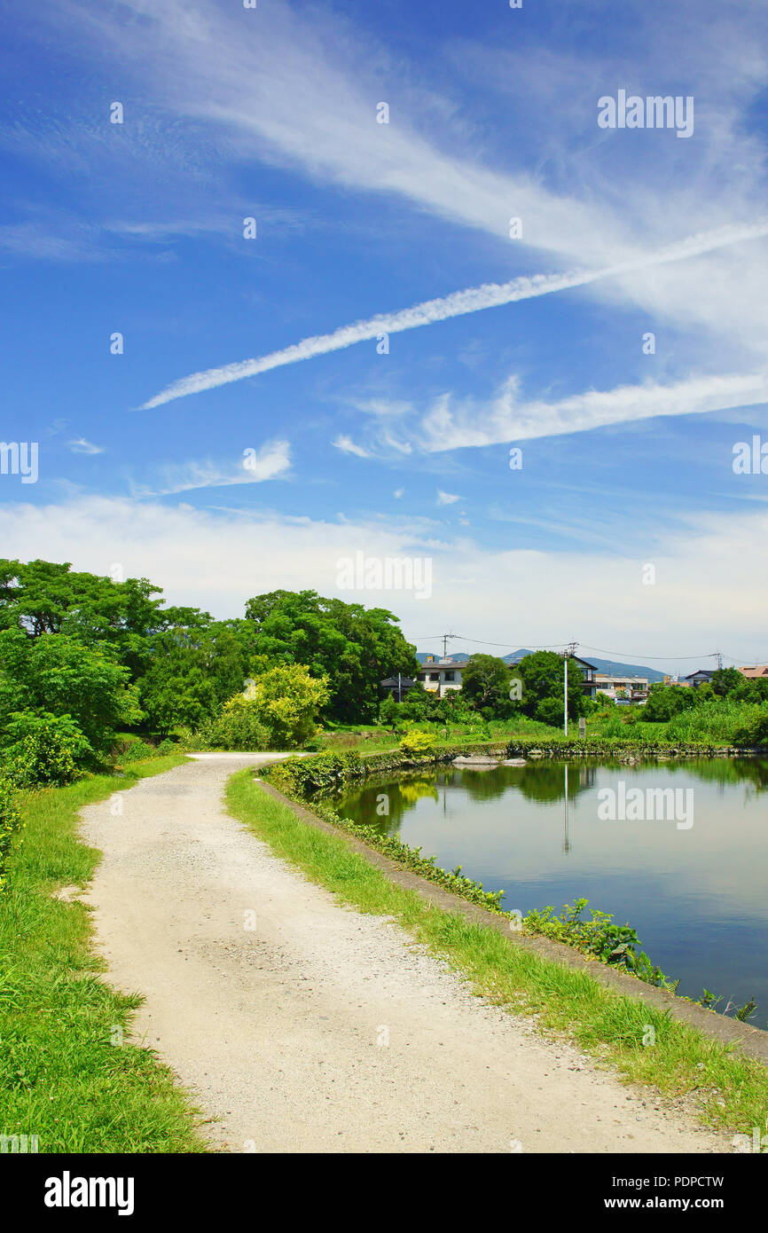 Lake Ezu, Kumamoto Prefecture, Japan Stock Photo - Alamy