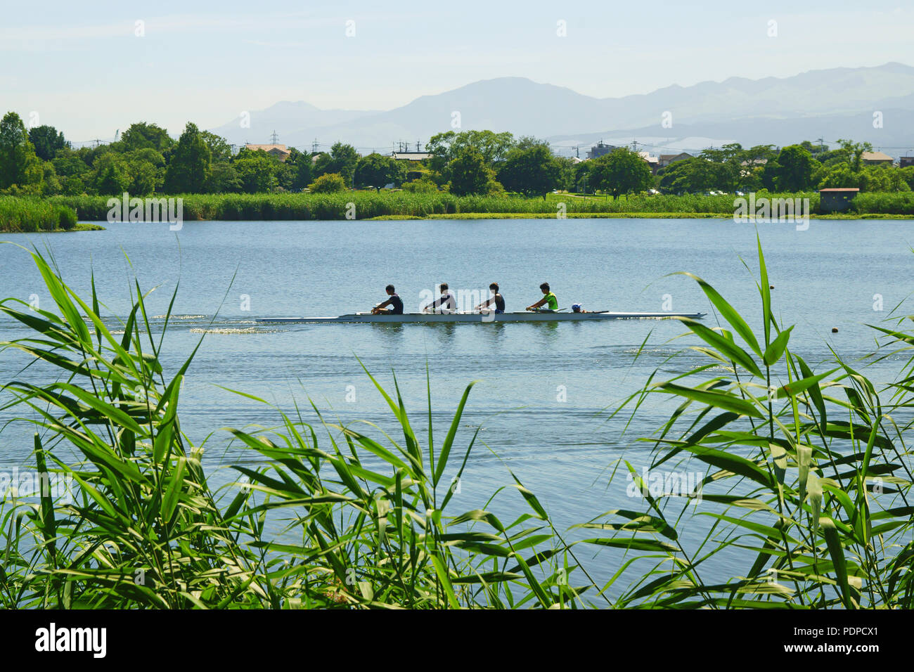 Lake Ezu, Kumamoto Prefecture, Japan Stock Photo - Alamy