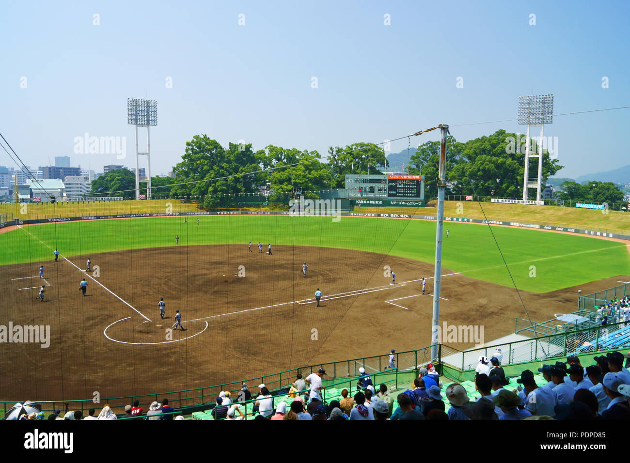 High school baseball game japan hi-res stock photography and images - Alamy