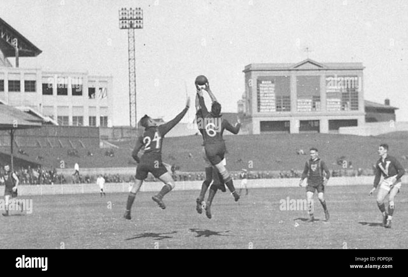 4 1933 state carnival SCG football Stock Photo - Alamy