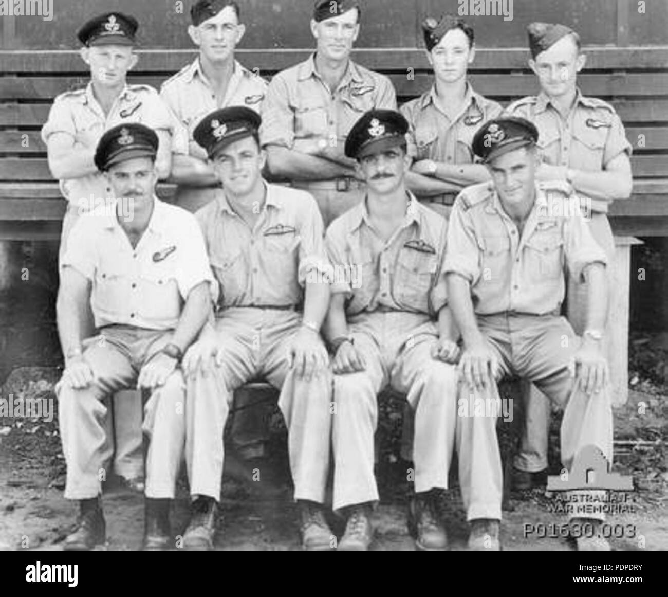 5 20 Squadron RAAF Catalina aircrew 1944 AWM P01630.003 Stock Photo - Alamy