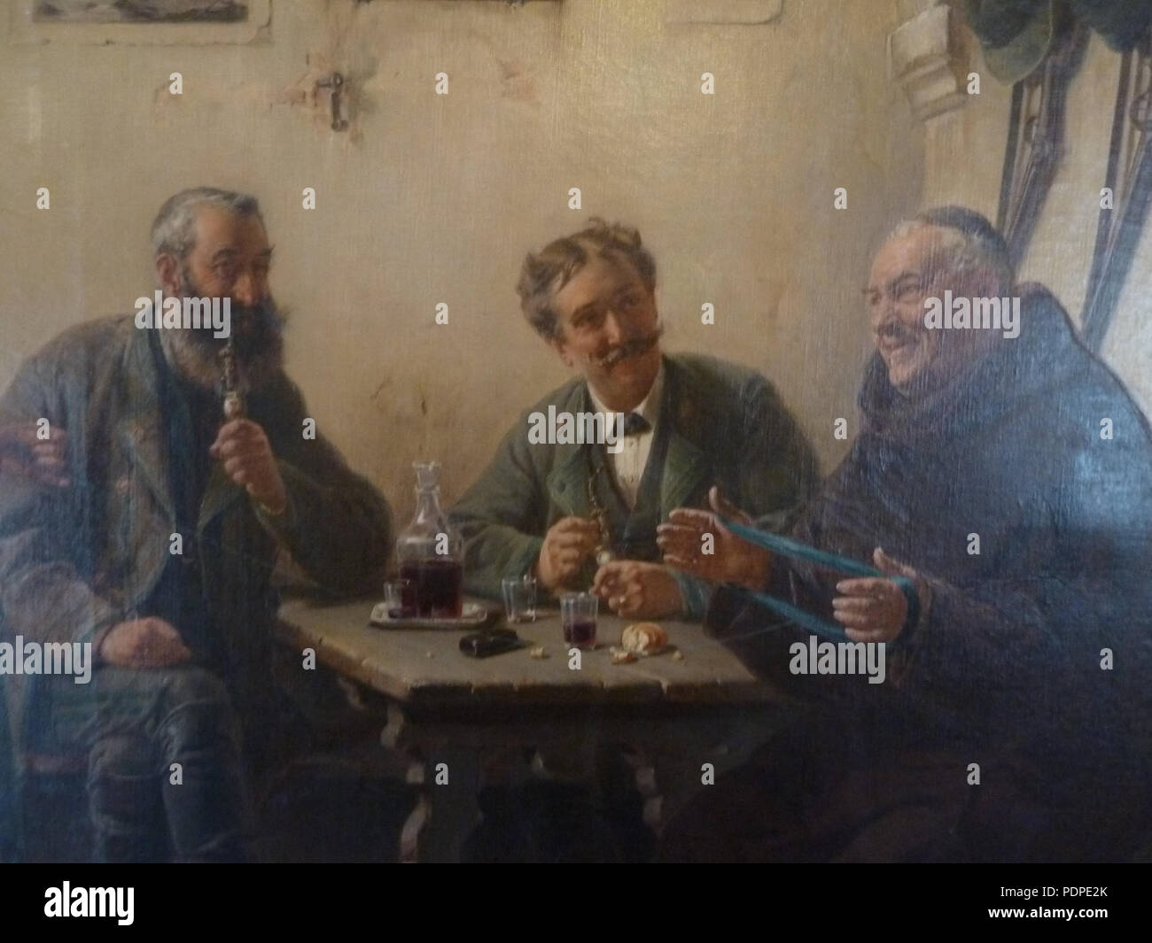 Kitchen scene painting hi-res stock photography and images - Alamy