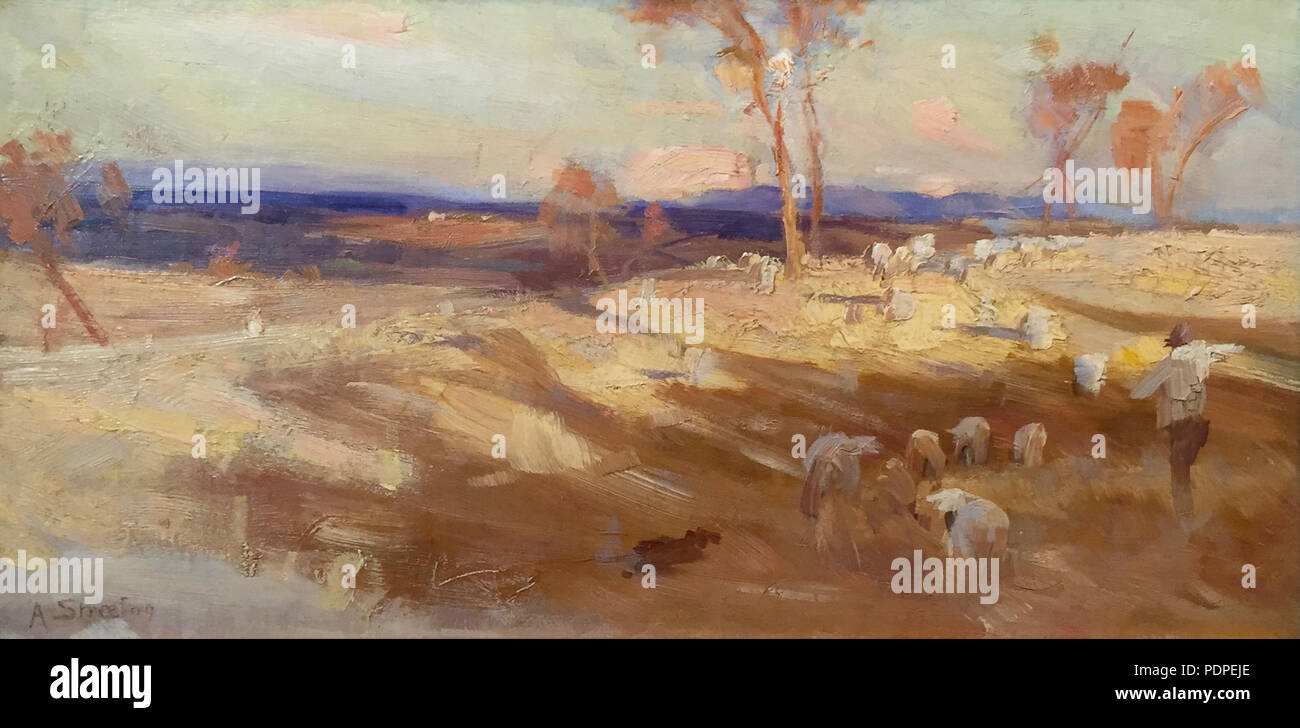 Arthur streeton golden summer hi-res stock photography and images - Alamy