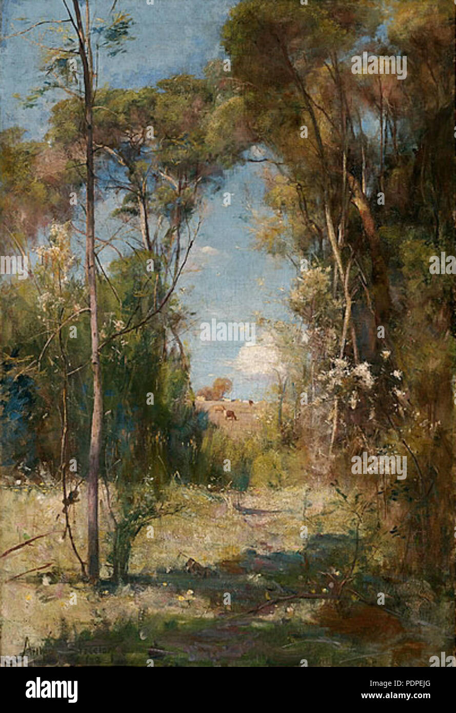 Arthur streeton painting hi-res stock photography and images - Alamy