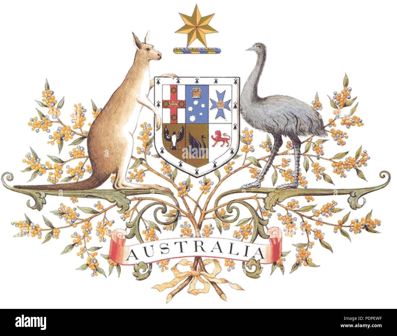National emblem of australia hi-res stock photography and images - Alamy