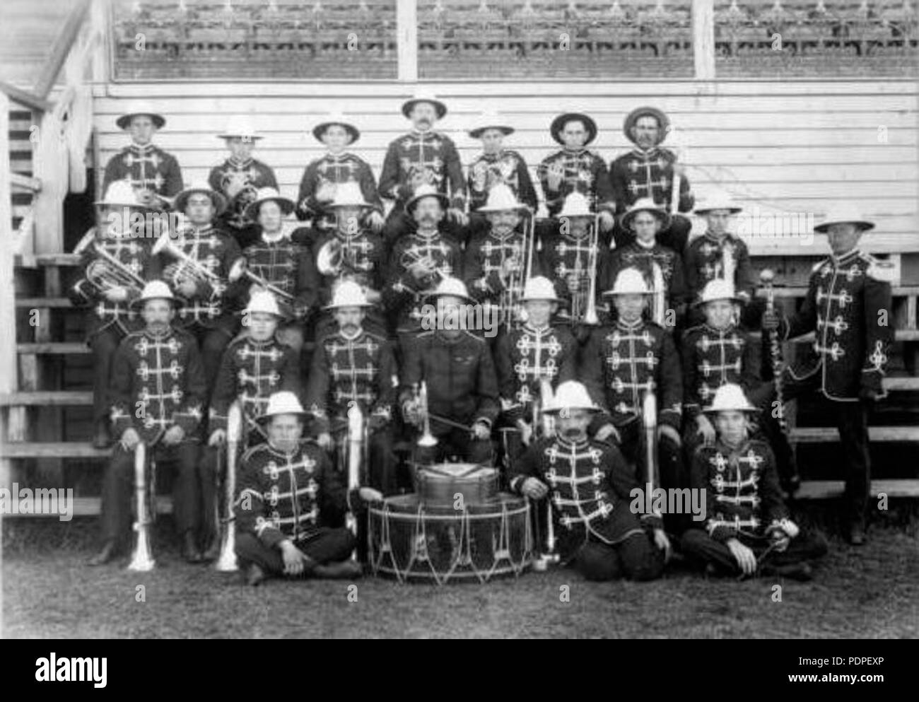 16 Australia Kerang Town Band, 1911 Stock Photo - Alamy