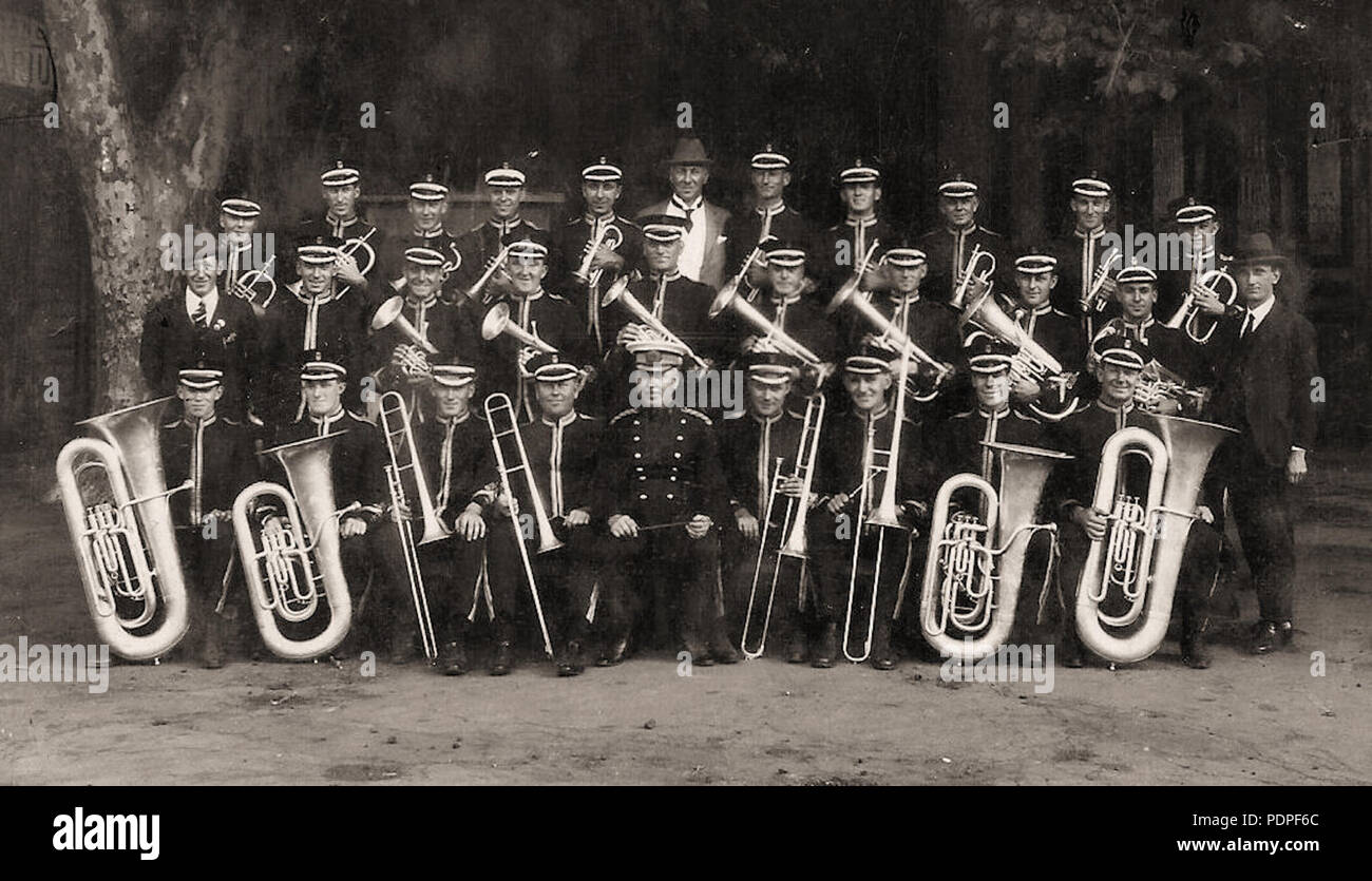 17 Australian Commonwealth Band, World Tour, 1925-29 Stock Photo - Alamy